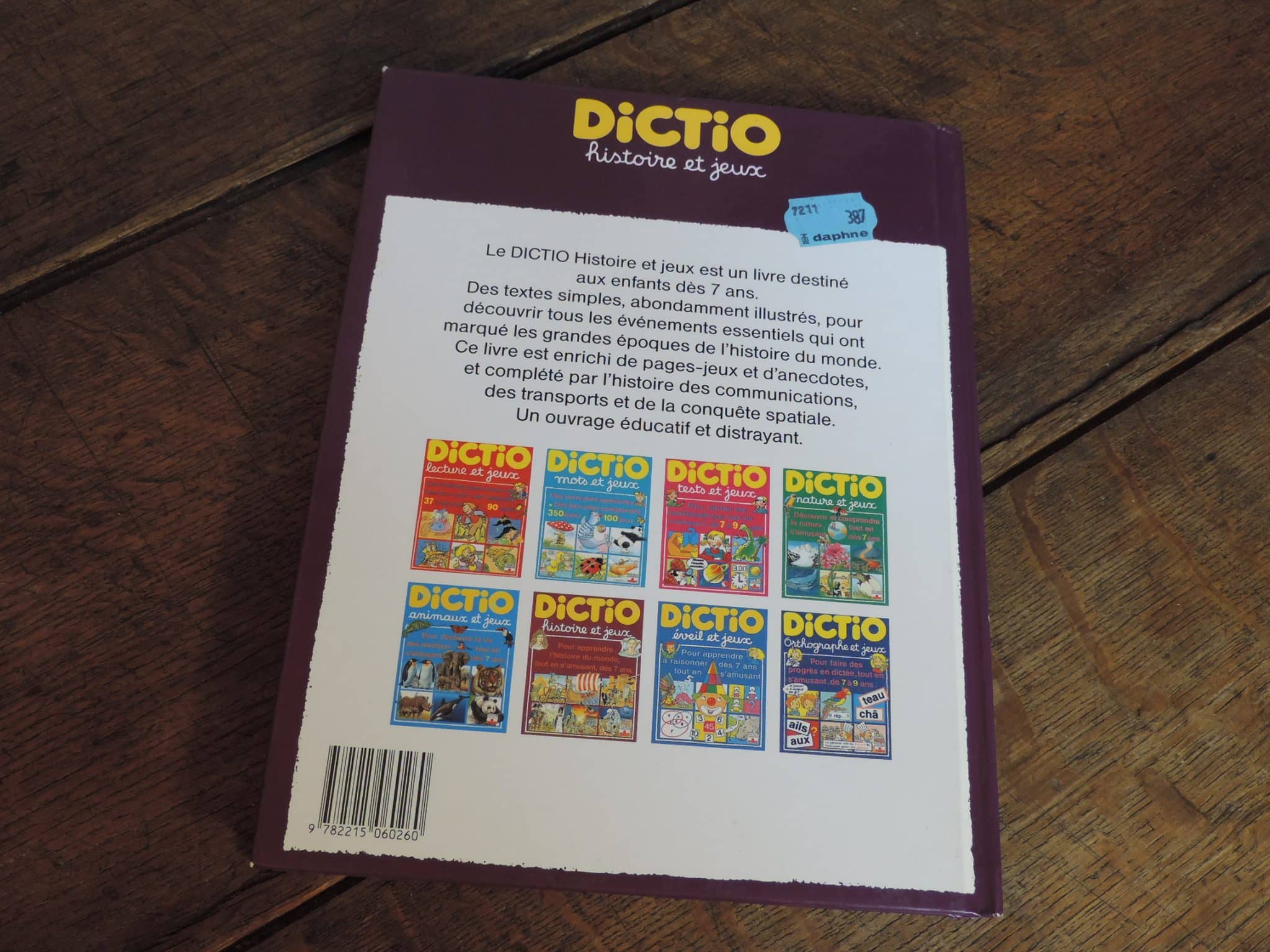 Dictio Histoire et Jeux - Grenier d'enfance