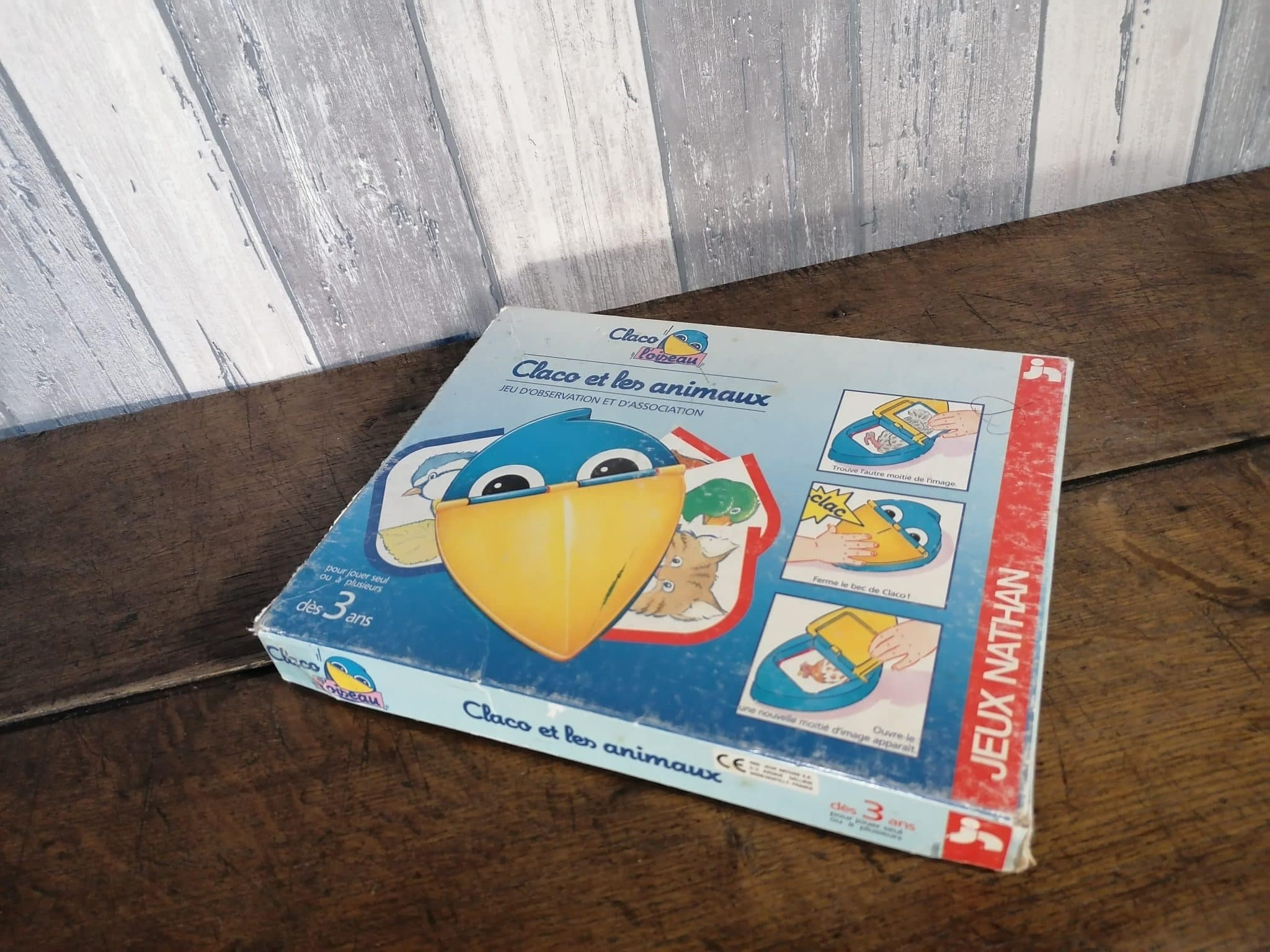 Claco et les animaux Jeux Nathan - Grenier d'enfance