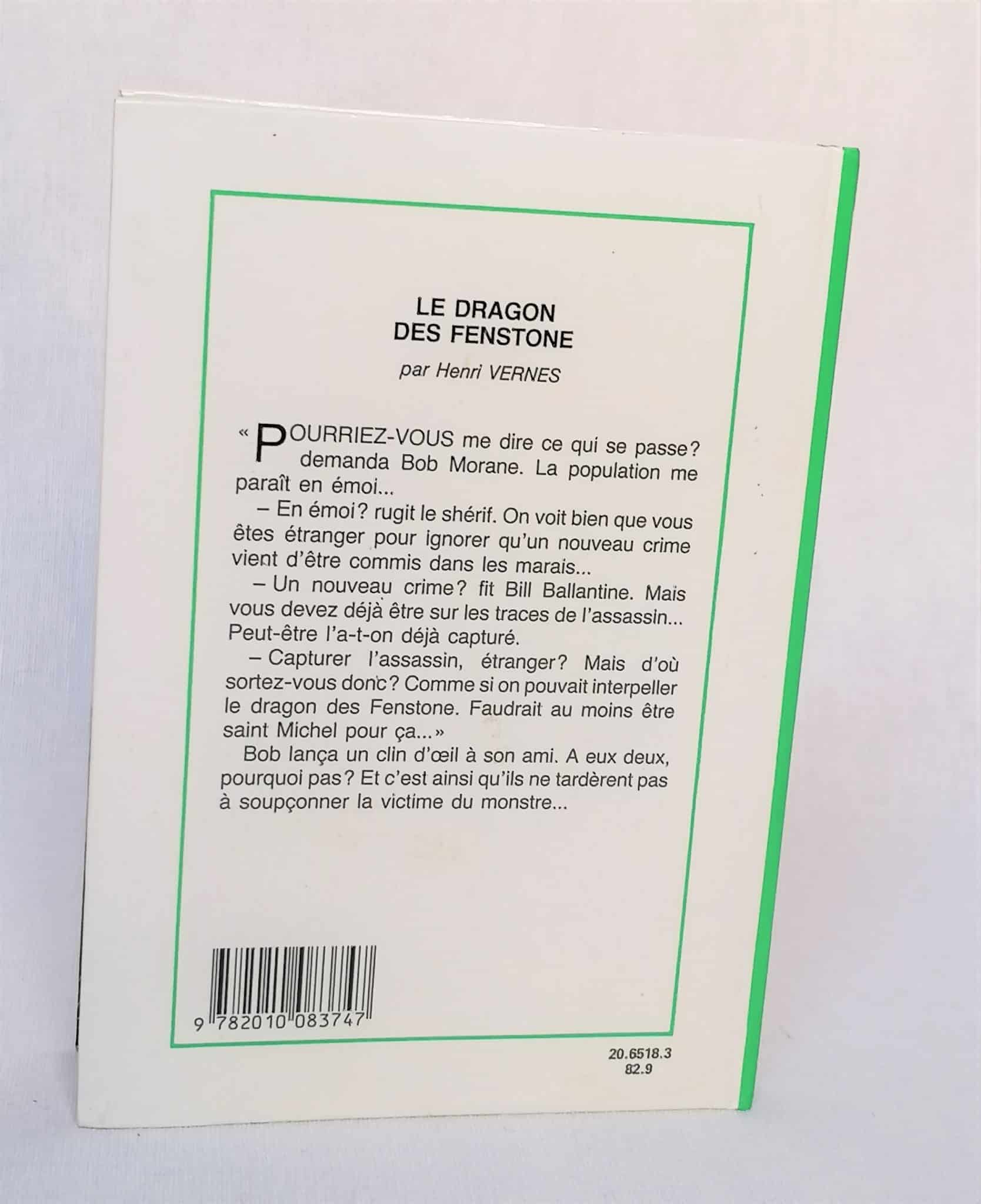 Bob Morane le dragon des fenstone - Grenier d'enfance