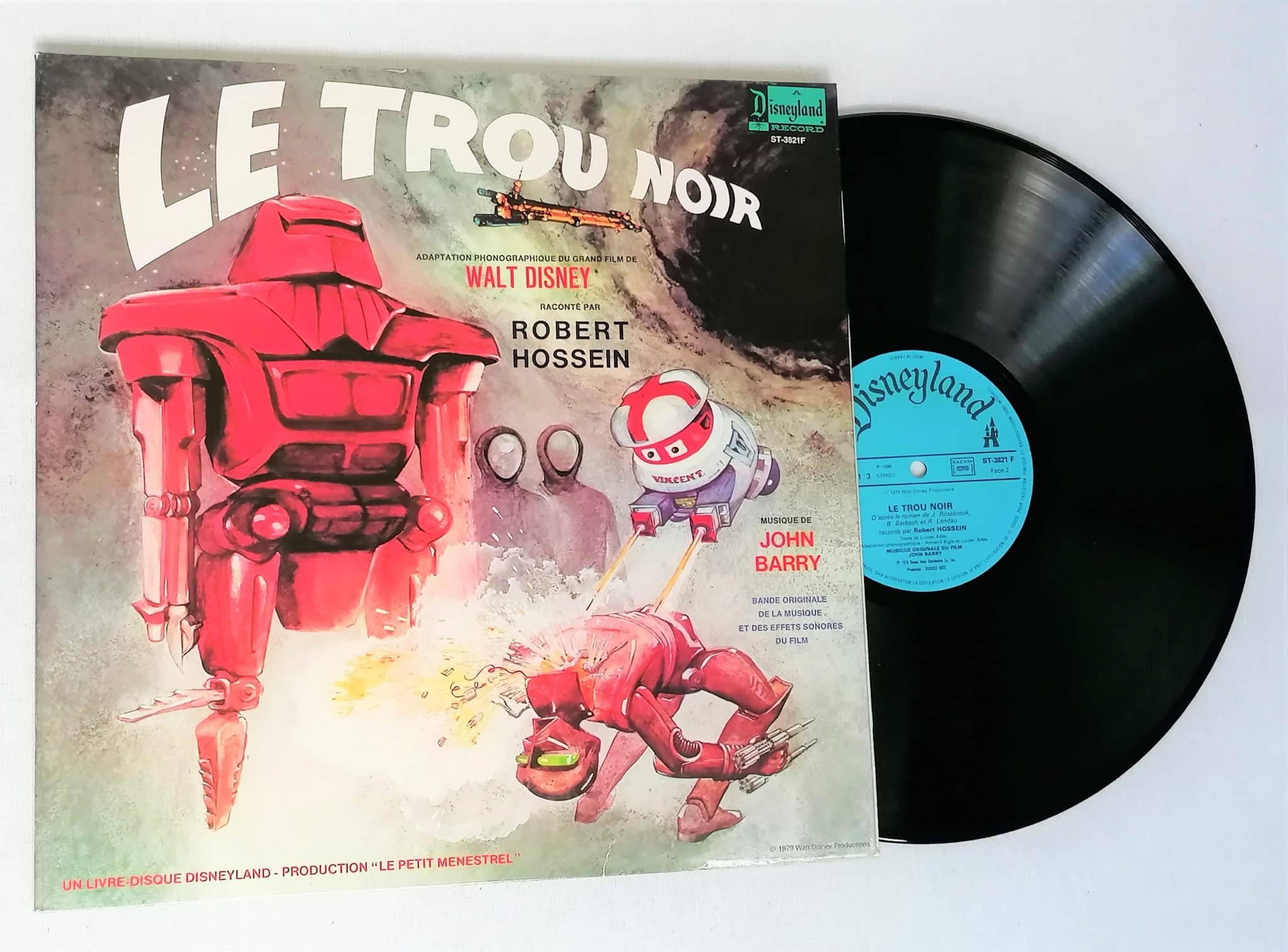 Disney Livre-disque vinyle Le Trou Noir - Grenier d'enfance