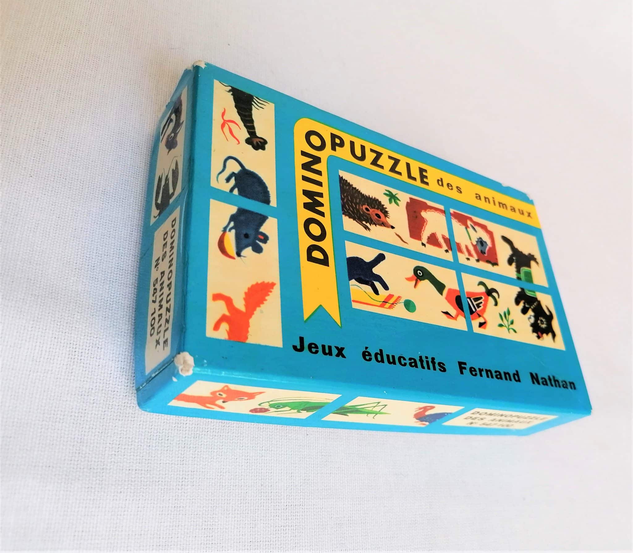 Domino Puzzle des animaux Fernand Nathan - Grenier d'enfance