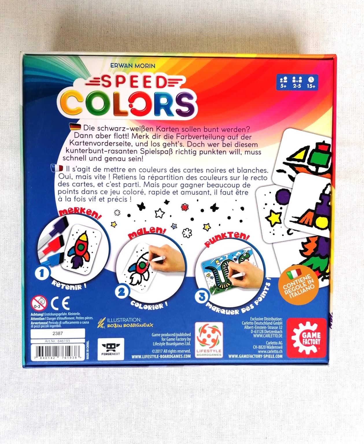 Speed Colors - Grenier d'enfance
